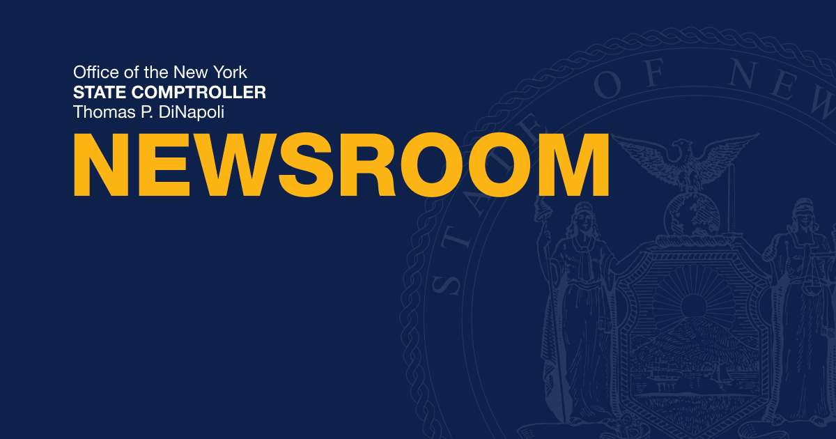 Newsroom | Office of the New York State Comptroller
